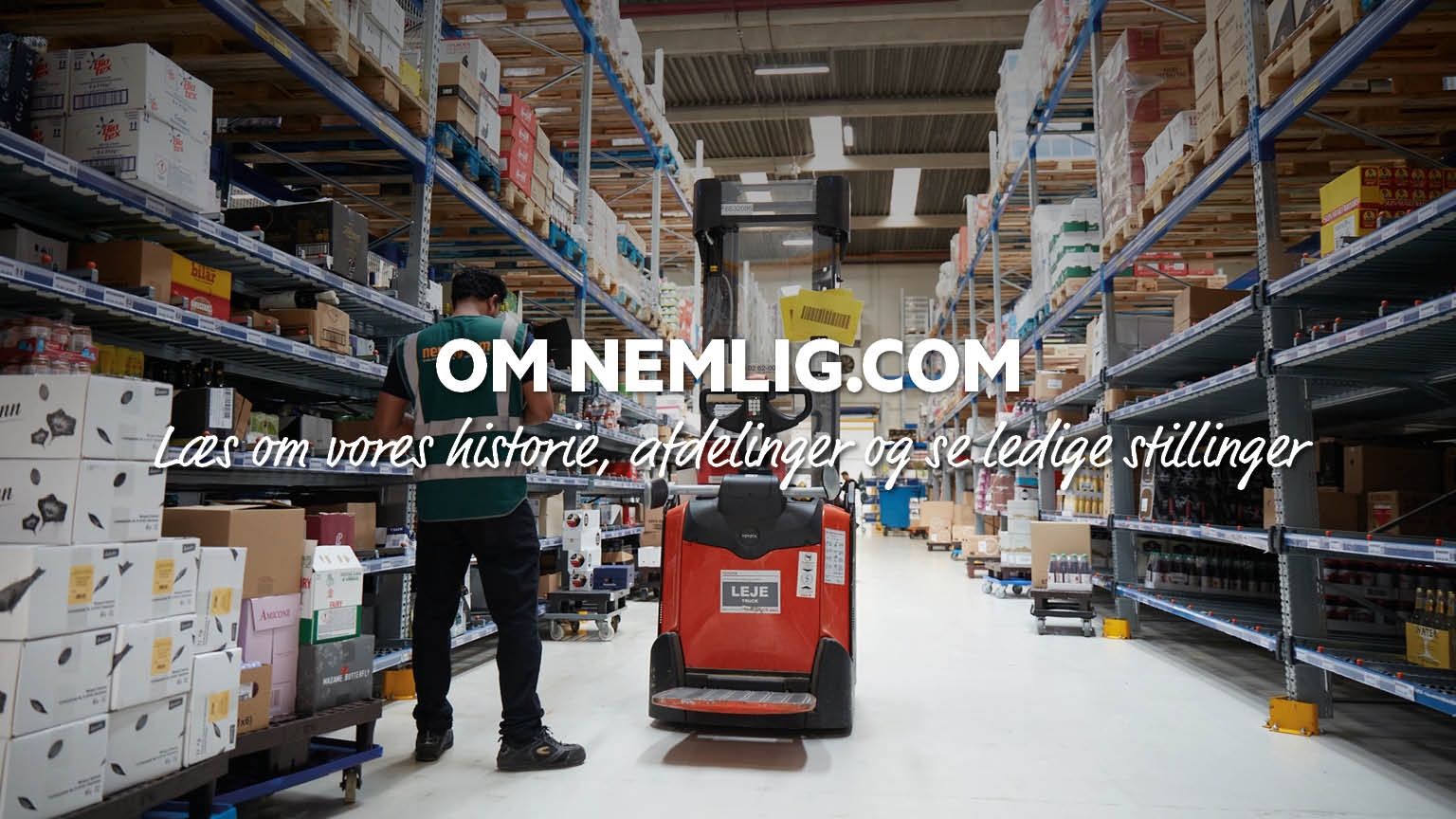 Om nemlig.com - Online supermarked - Dagligvarer på nettet