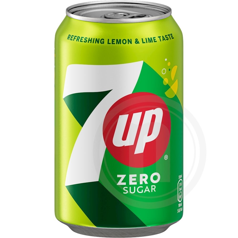 7UP Zero Sugar (dåse) fra 7UP – Leveret med nemlig.com