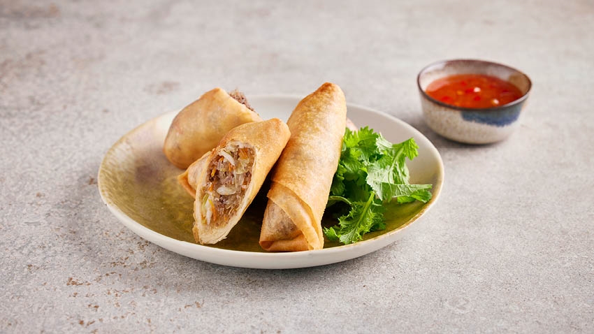 Lav sprøde forårsruller med oksekød | Se opskrift her!