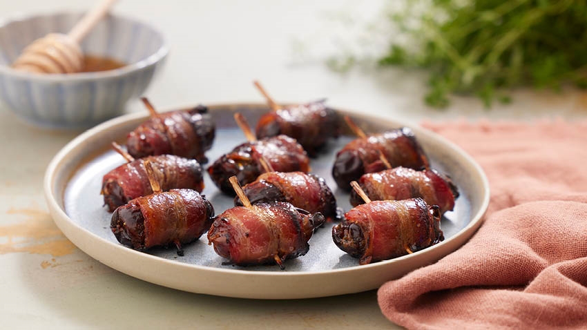 Dadler med bacon | Perfekt til tapas | Se opskriften her!