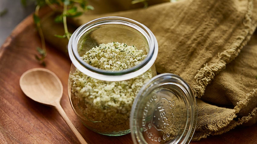 Kryddersalt med timian | 30 min. | Se opskriften her