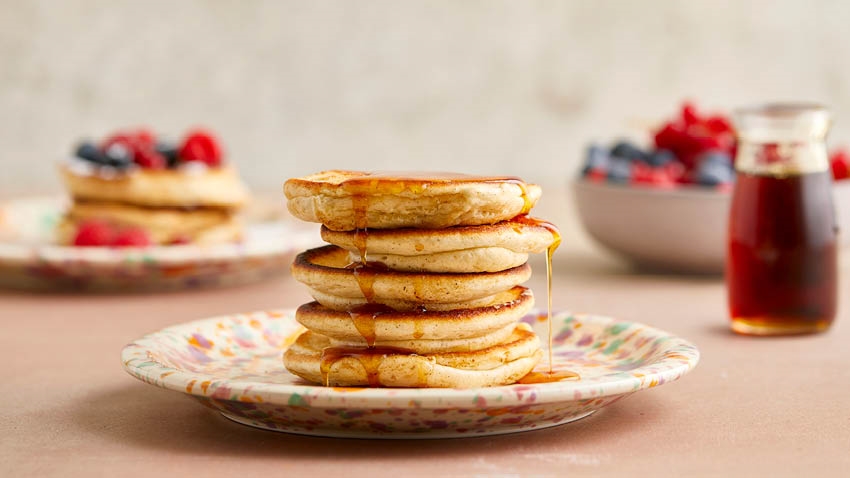 Fluffy pandekager | Lækre bløde pandekager | Find opskriften her!