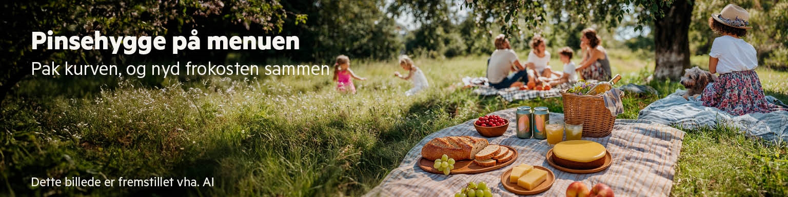 Pinse - Køb ind til pinsefrokosten online hos nemlig.com