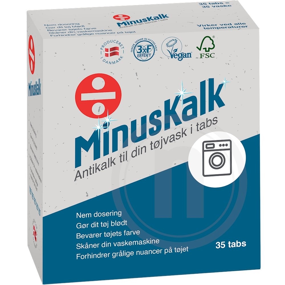 Afkalkningstabs fra Minus Kalk – Leveret med nemlig.com