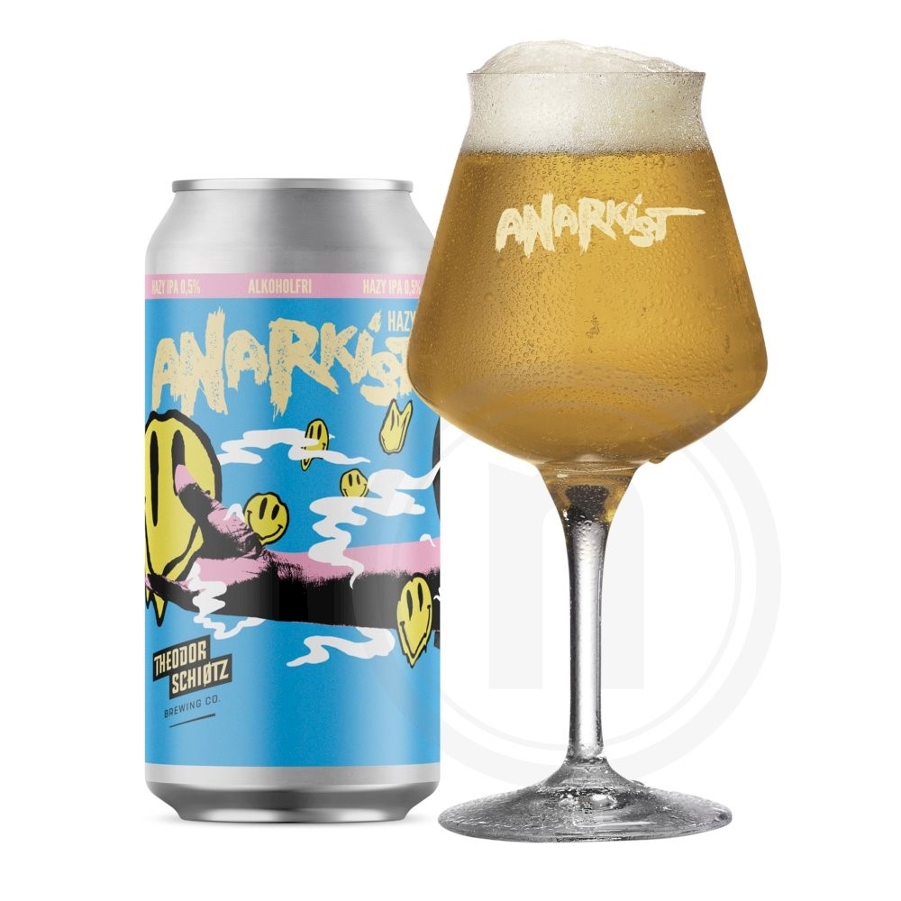 Anarkist IPA (0,5%) (dåse) fra Anarkist – Leveret med nemlig.com