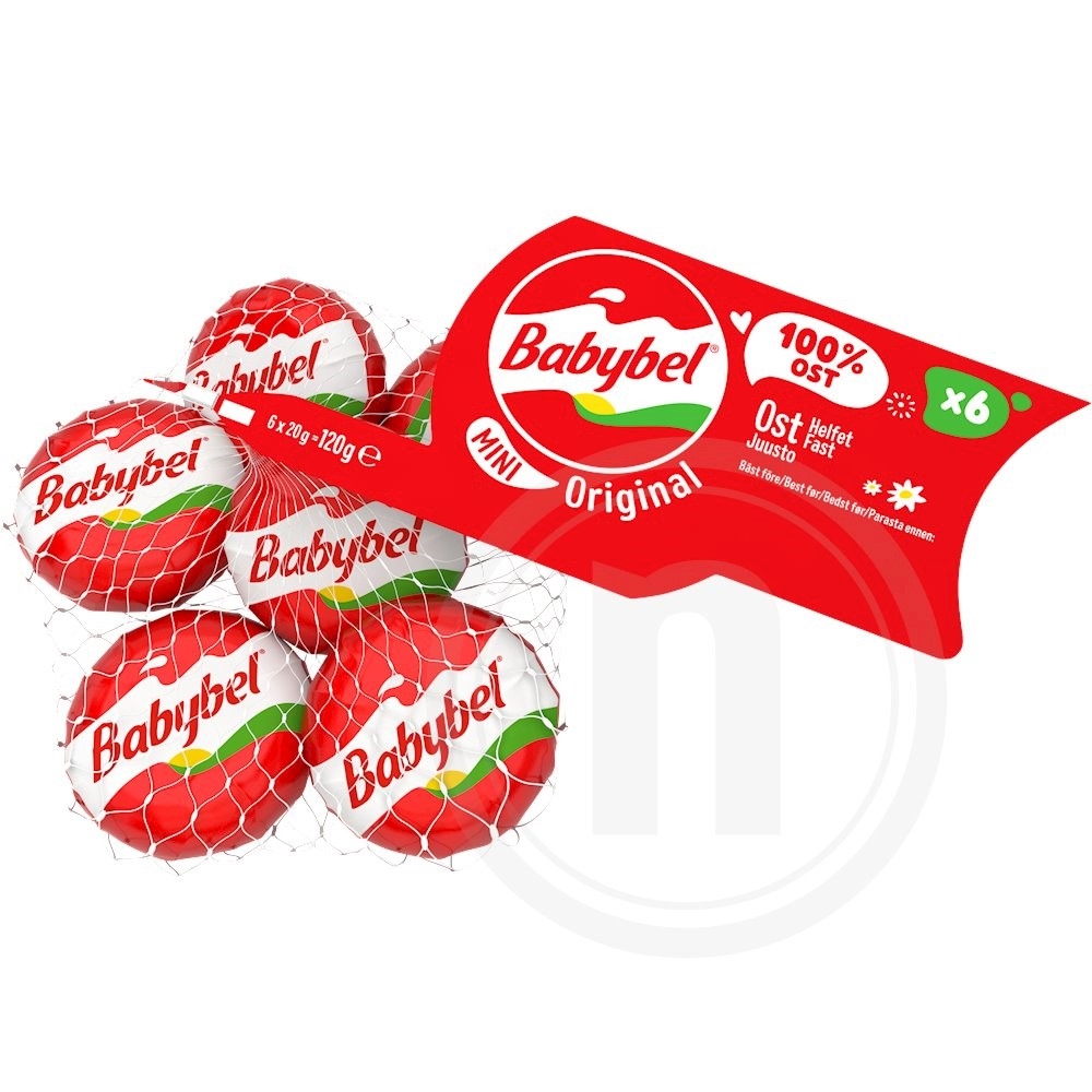 Babybel (mini) fra Den leende ko – Leveret med nemlig.com