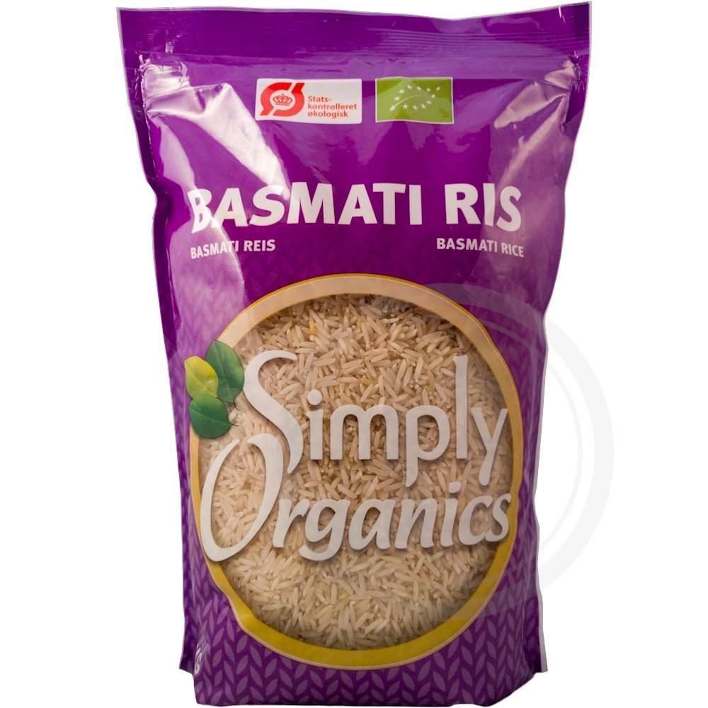 Basmatiris øko. fra Simply Organics – Leveret med nemlig.com