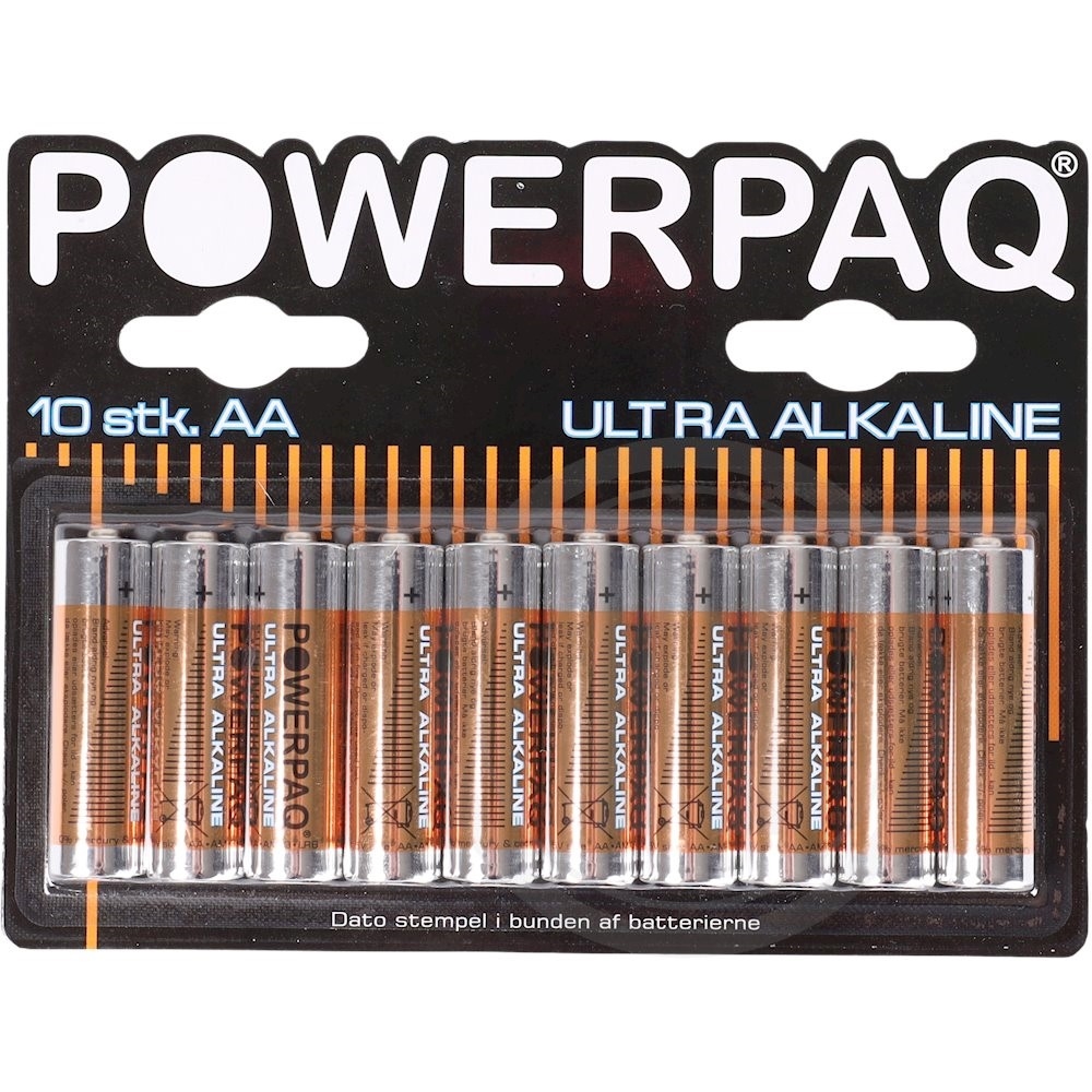 Batterier AA fra Powerpaq – Leveret med nemlig.com