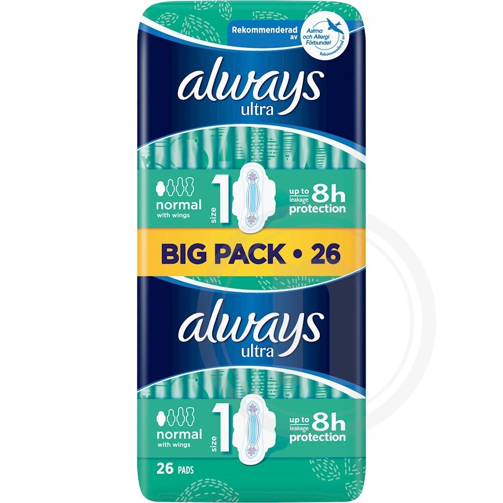 Bind m. vinger (normal) fra Always – Leveret med nemlig.com