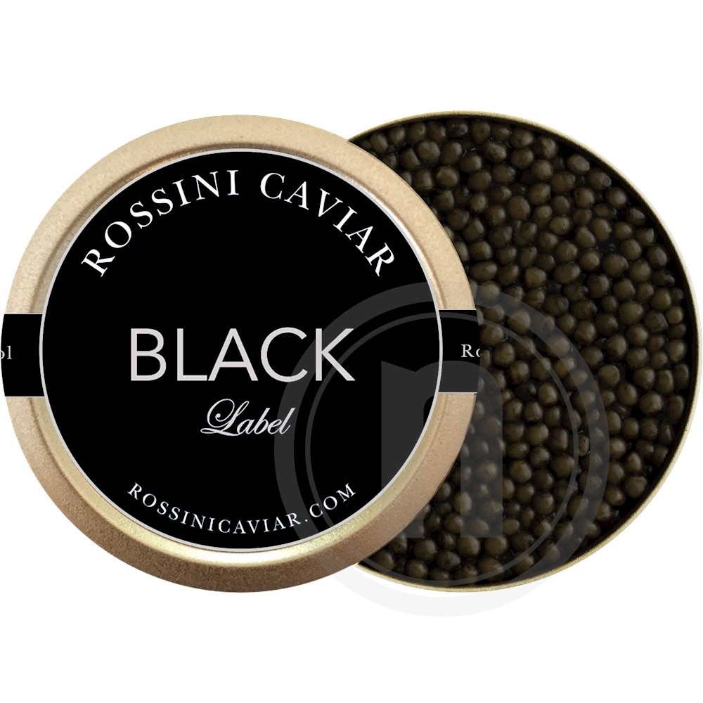 Black Label caviar fra Rossini – Leveret med nemlig.com