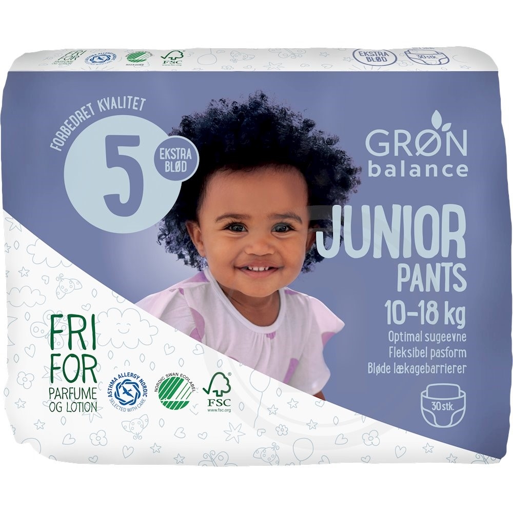 Bleer junior str. 5 (pants) fra Grøn Balance – Leveret med nemlig.com