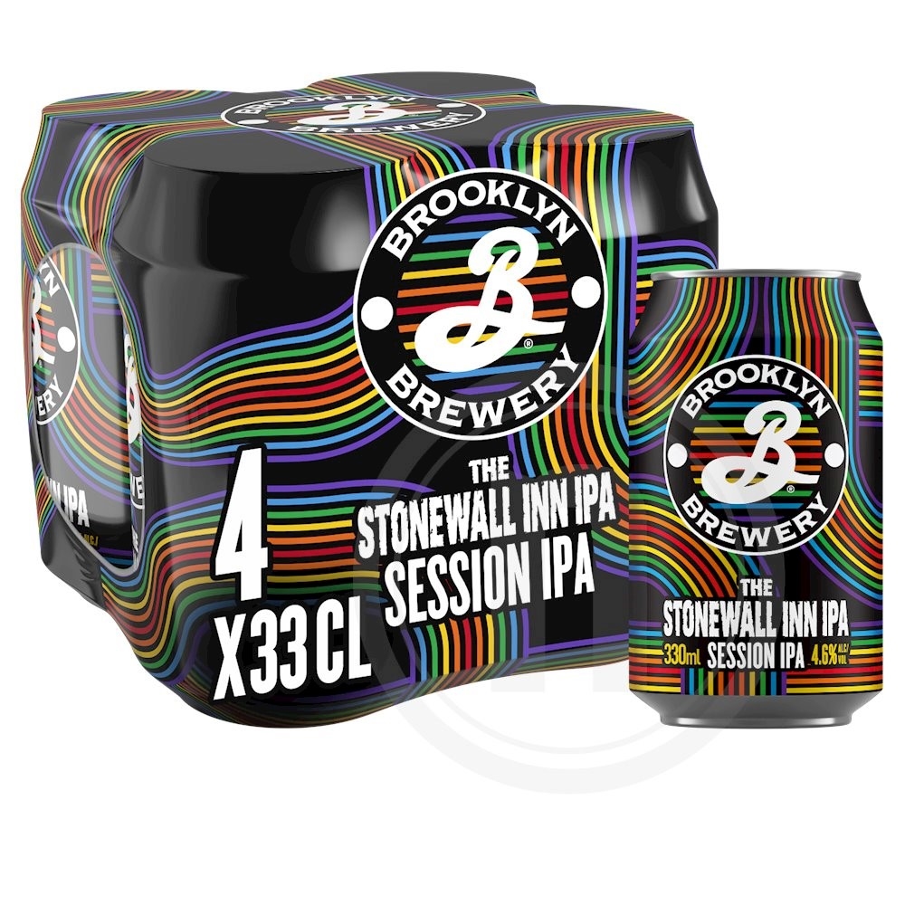 Brooklyn Stonewall Inn IPA fra Brooklyn Brewery – Leveret med nemlig.com