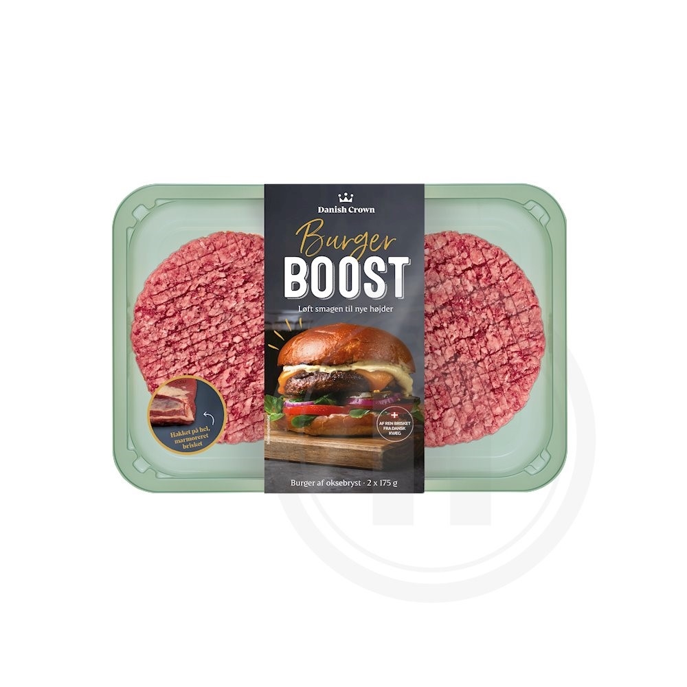 Burger BOOST fra Danish Crown – Leveret med nemlig.com