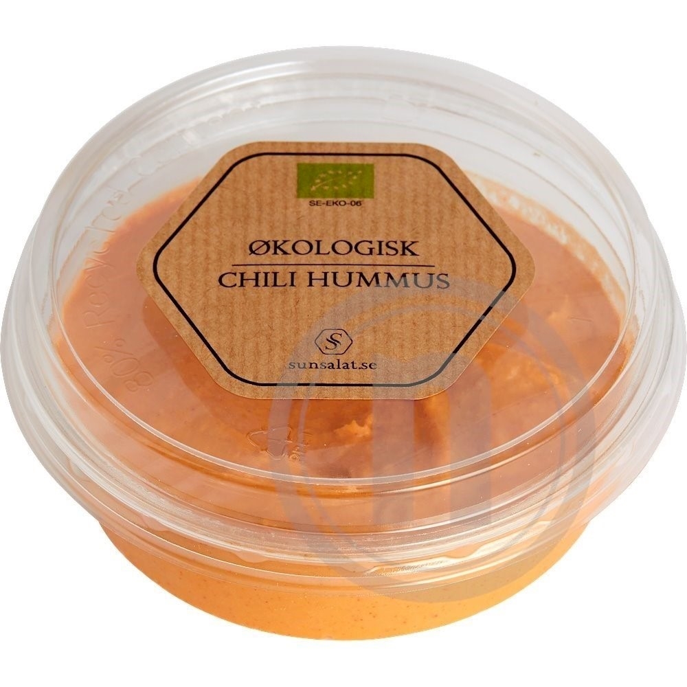 Chilihummus øko. fra Sun Salat – Leveret med nemlig.com