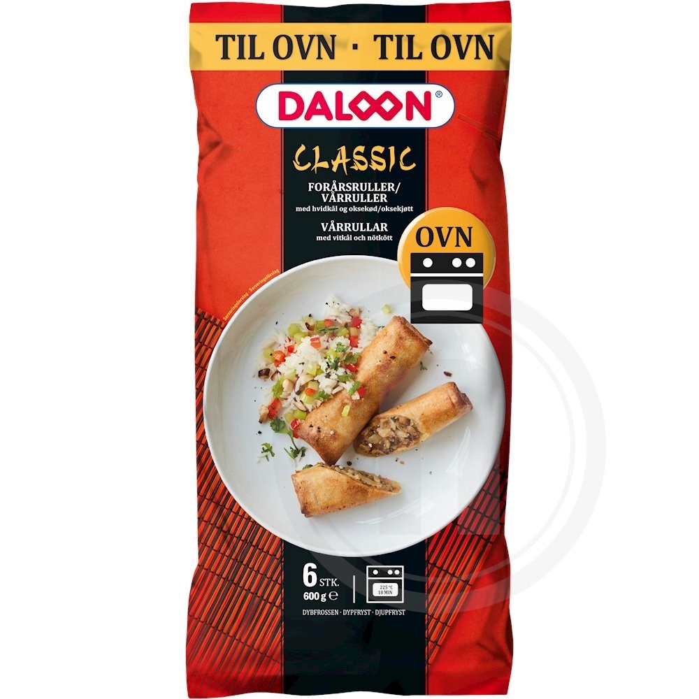 Classic forårsrulle fra Daloon – Leveret med nemlig.com