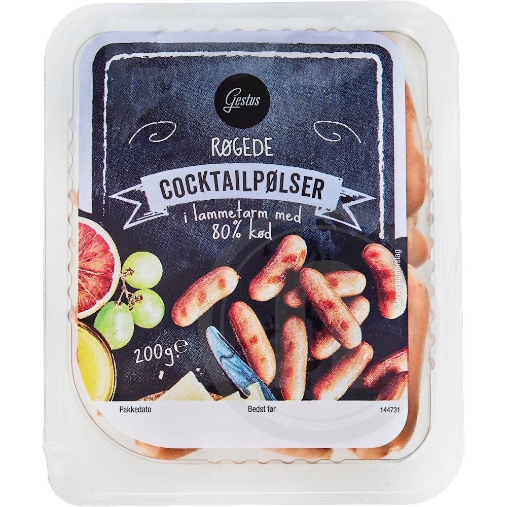 Cocktailpølser fra Gestus – Leveret med nemlig.com