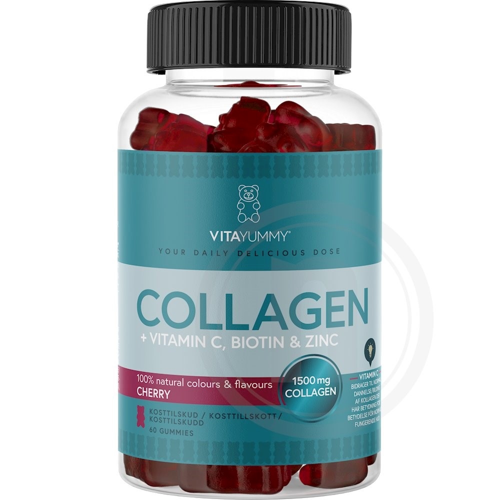 Collagen Cherry fra VitaYummy – Leveret med nemlig.com