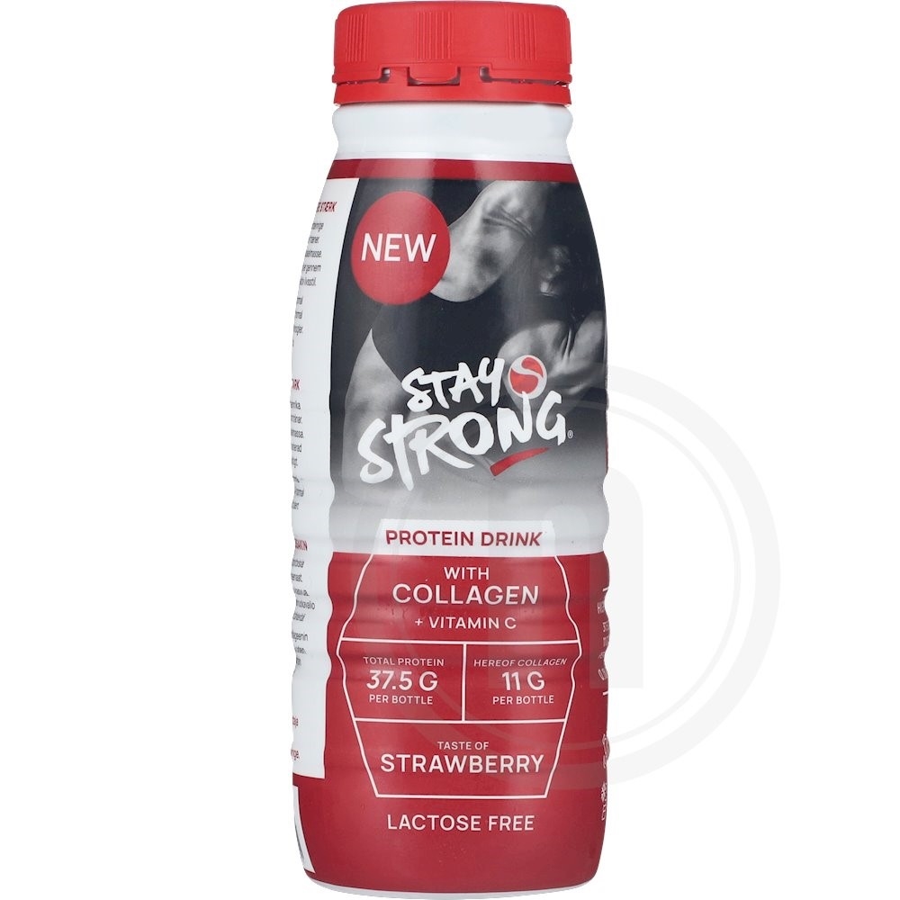 Collagen proteindrik fra Stay Strong – Leveret med nemlig.com