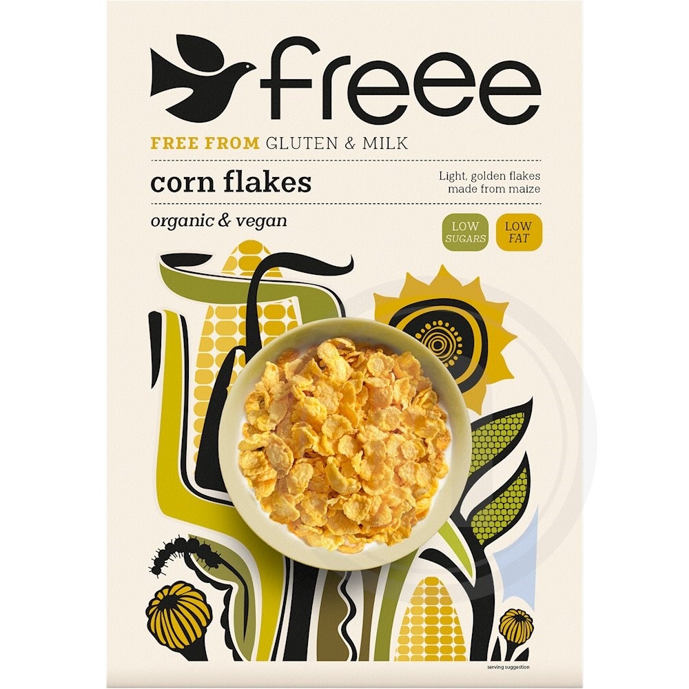 Cornflakes øko. fra Freee/Doves Farm – Leveret med nemlig.com