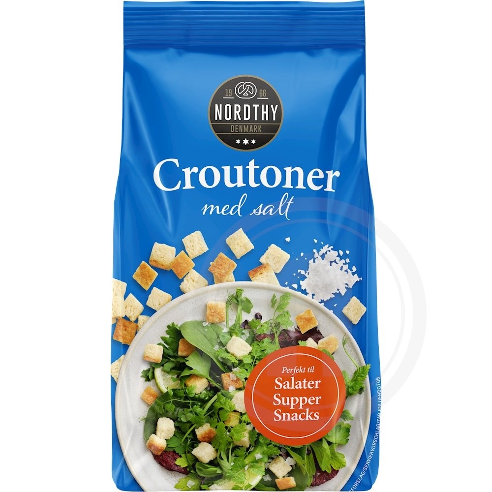 Croutoner m. salt fra Nordthy – Leveret med nemlig.com