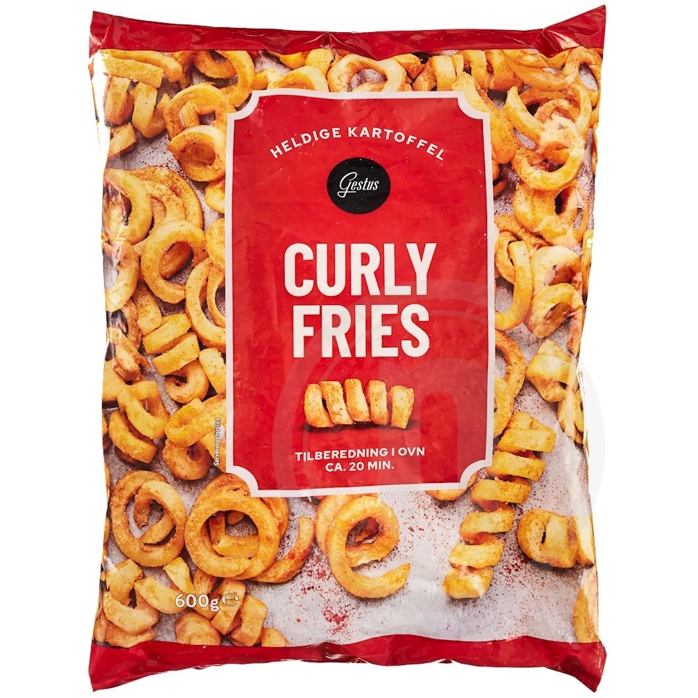 Curly fries kartofler fra Gestus – Leveret med nemlig.com
