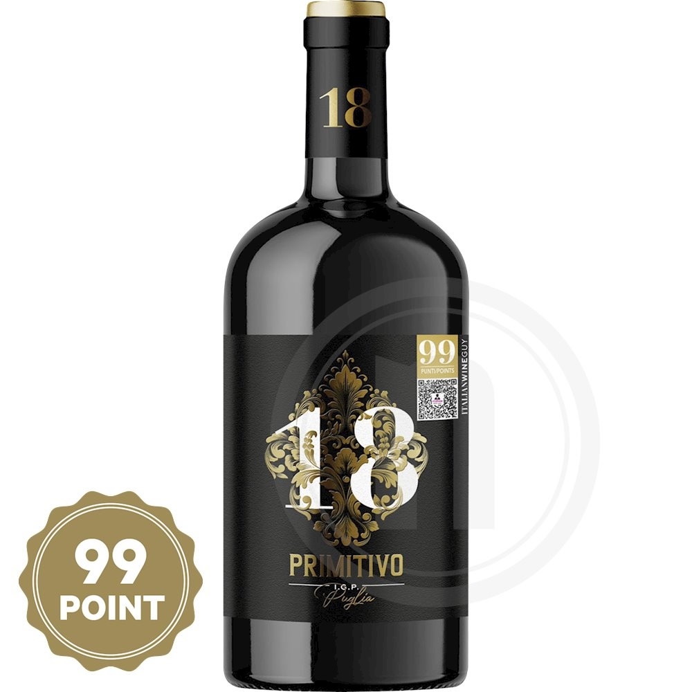 Diciotto Primitivo (18%) – Leveret med nemlig.com