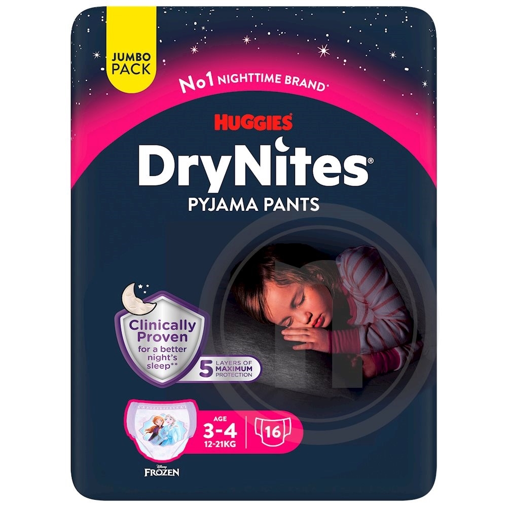 DryNites pige fra Huggies – Leveret med nemlig.com