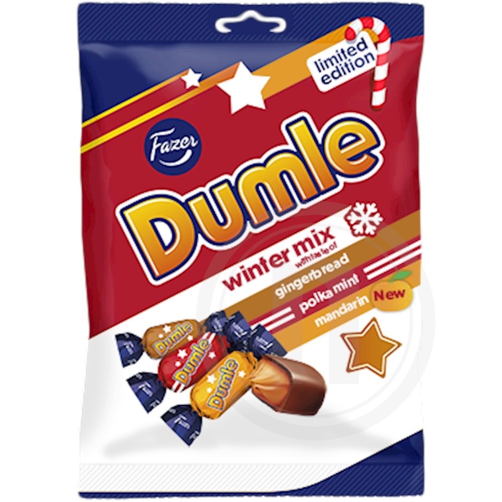 Dumle Winter Mix fra Fazer – Leveret med nemlig.com