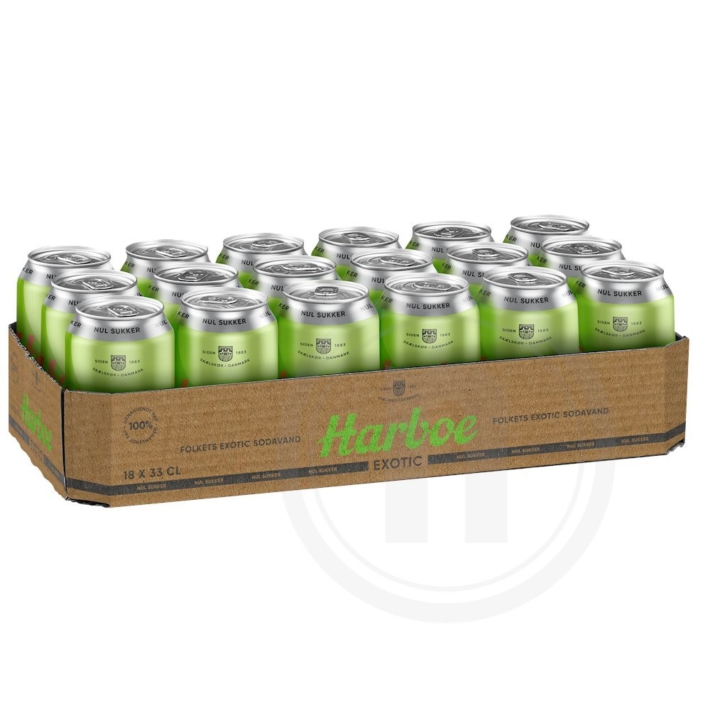 Exotic NUL sukker (dåse) fra Harboe – Leveret med nemlig.com