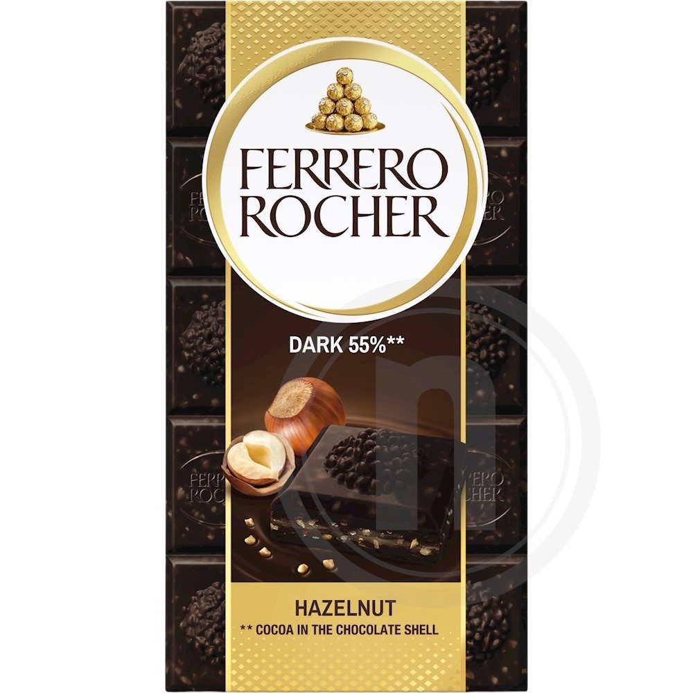 Ferrero Rocher Dark (55%) fra Ferrero – Leveret med nemlig.com
