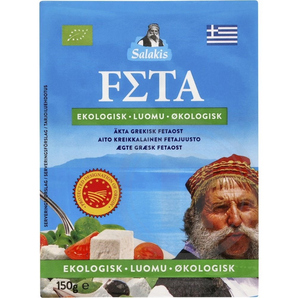 Fetaost øko. fra Salakis – Leveret med nemlig.com
