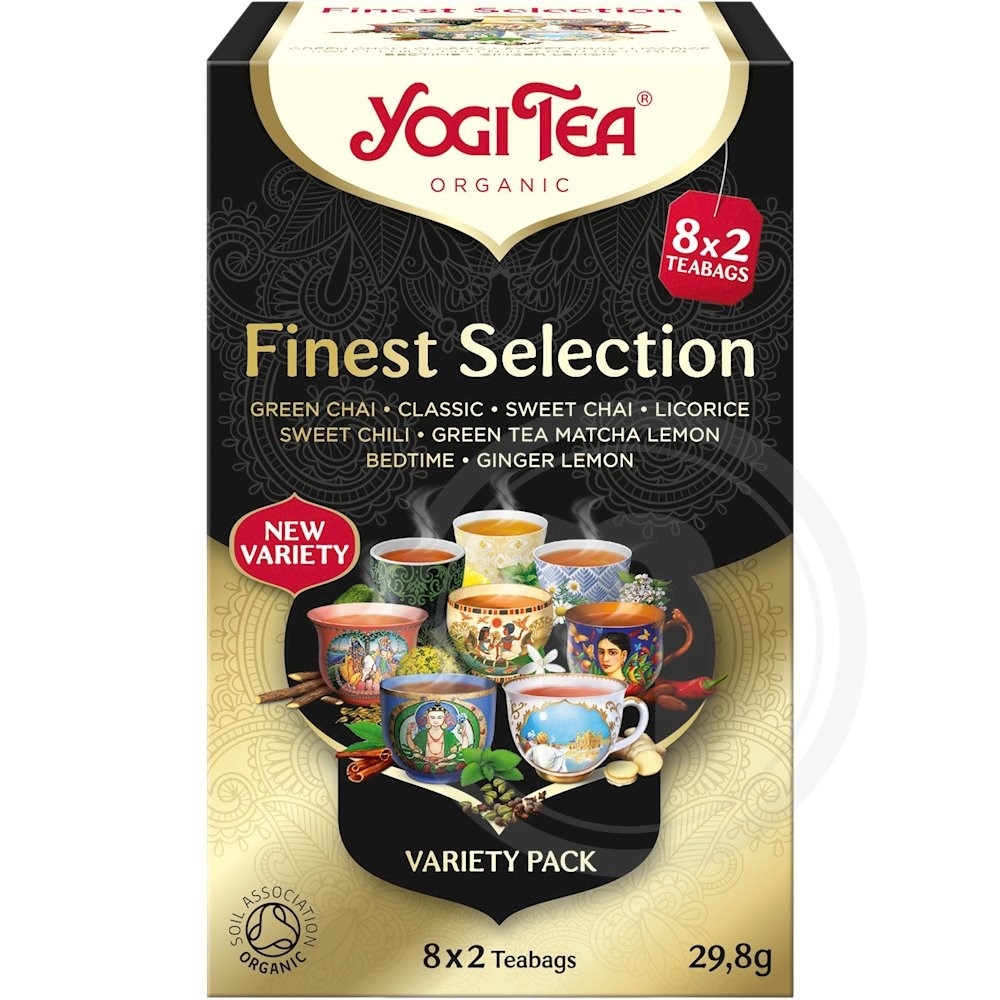 Finest Selection te øko. fra Yogi Tea – Leveret med nemlig.com