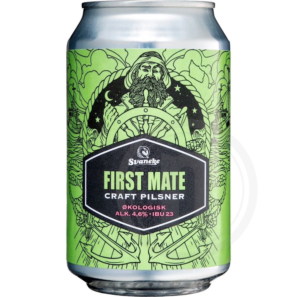First Mate øko. (dåse) fra Svaneke Bryghus – Leveret med nemlig.com