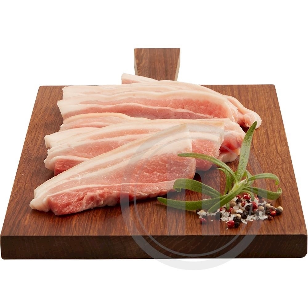 Flæsk i skiver fra Slagter Larsen – Leveret med nemlig.com