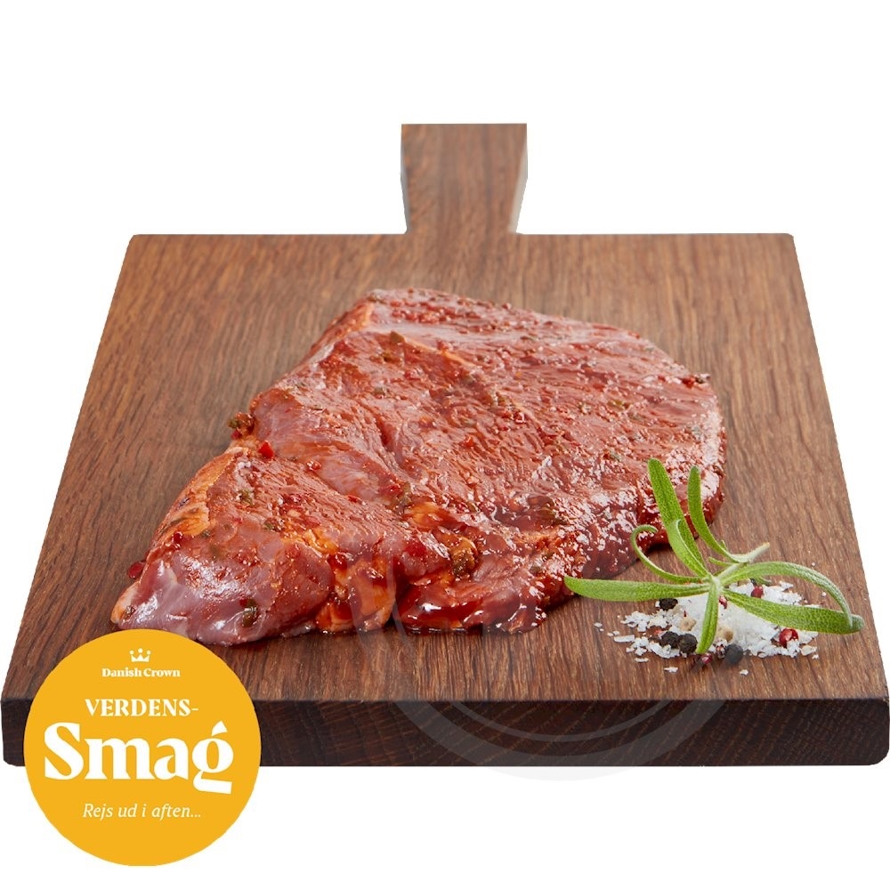 Flatsteak bourguignon (kalv) fra Danish Crown – Leveret med nemlig.com