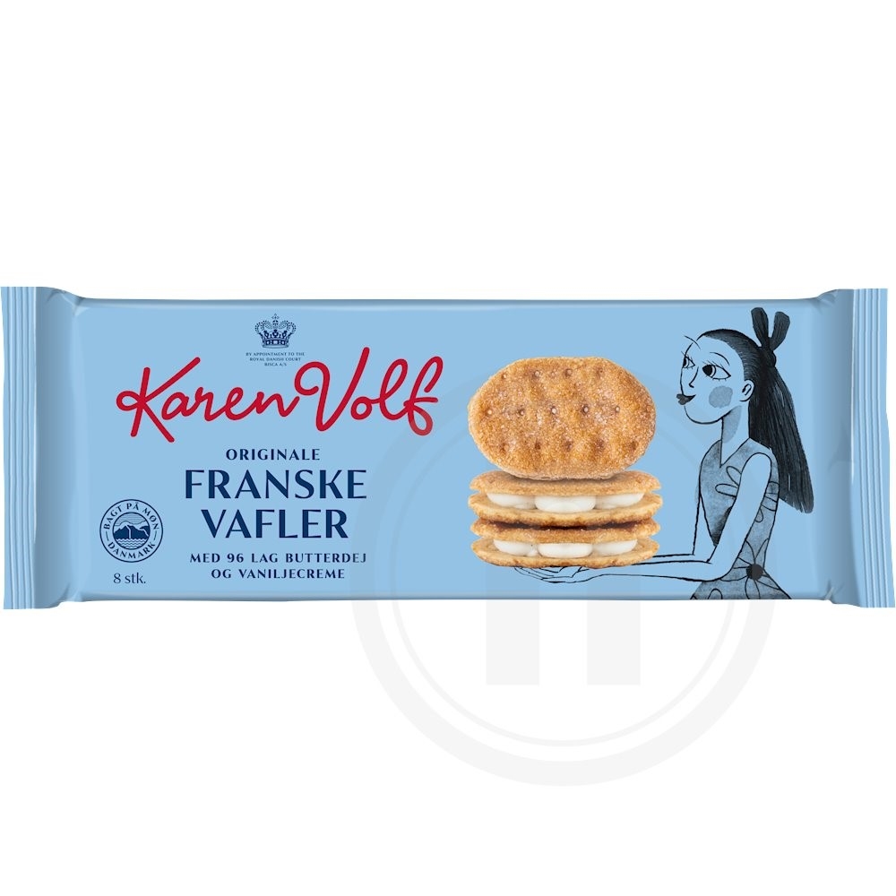 Franske Vafler fra Karen Volf – Leveret med nemlig.com