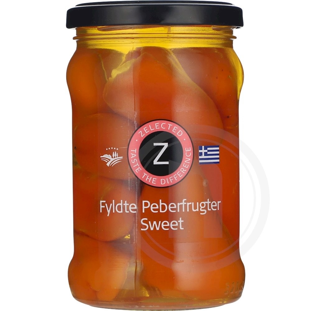 Fyldte peberfrugter sweet fra Zelected Foods – Leveret med nemlig.com Fyldte peberfrugter sweet fra Zelected Foods – Leveret med nemlig.com