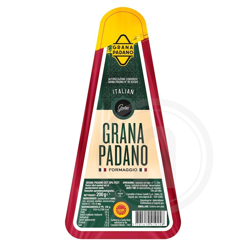 Grana Padano fra Gestus – Leveret med nemlig.com