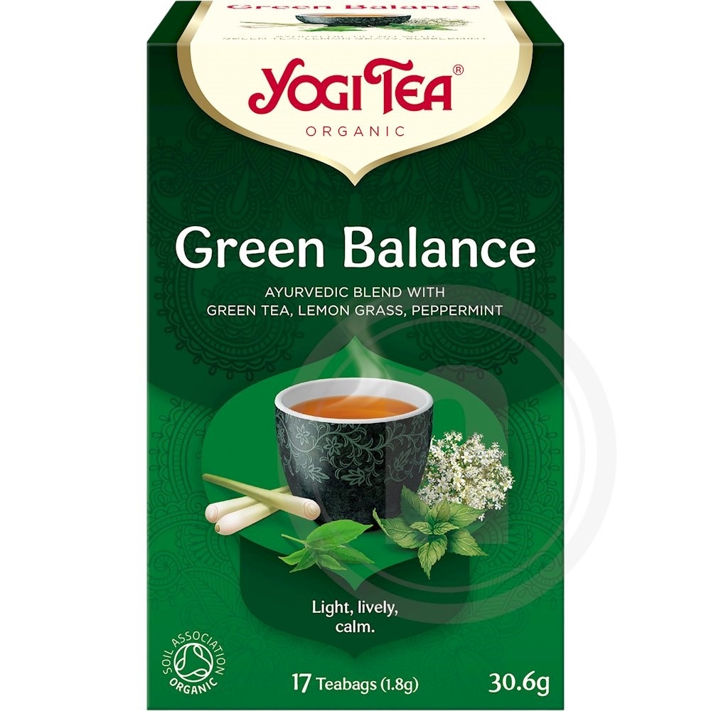 Green Balance te øko. fra Yogi Tea – Leveret med nemlig.com