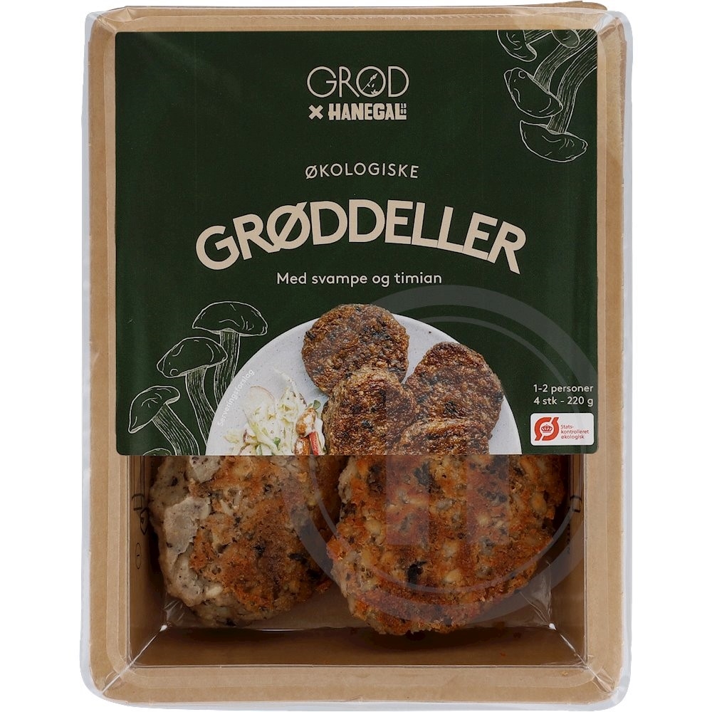 Grøddeller m. svampe og timian fra Hanegal – Leveret med nemlig.com