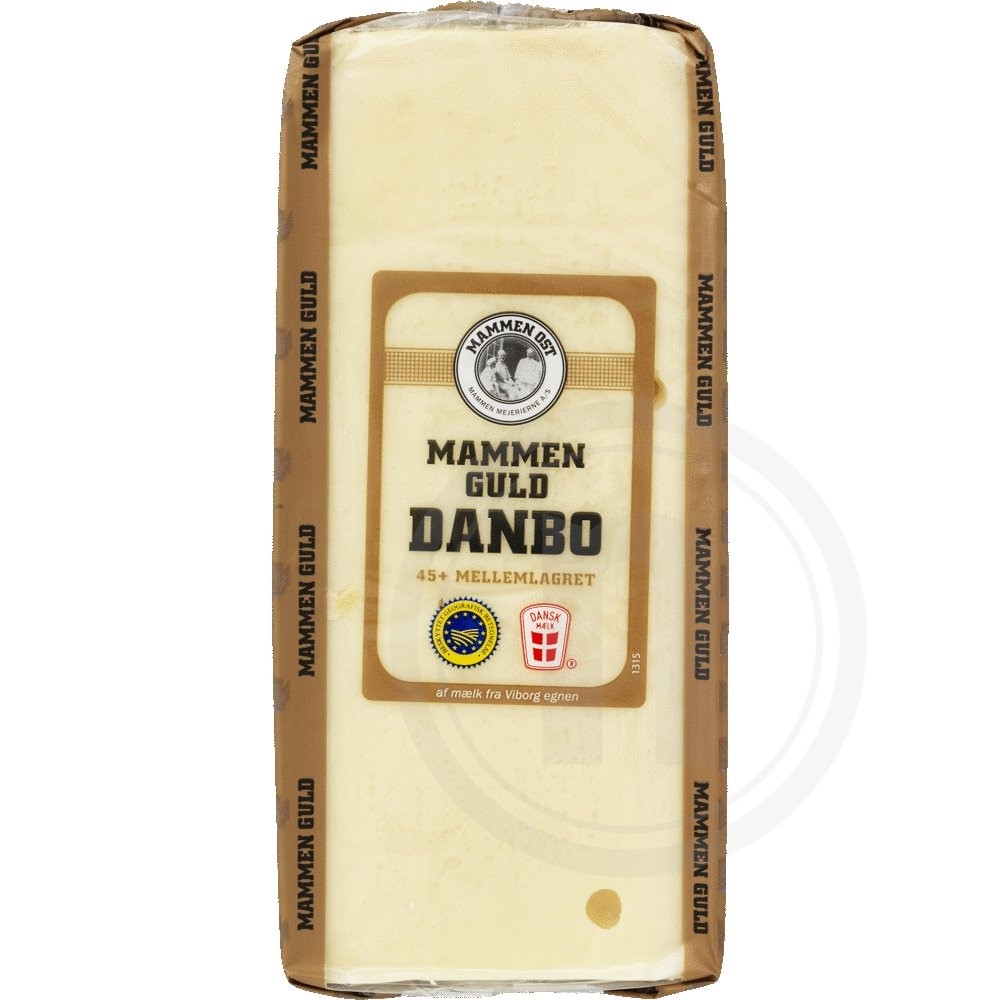 Guld ost i stykke ML 45+ fra Mammen – Leveret med nemlig.com