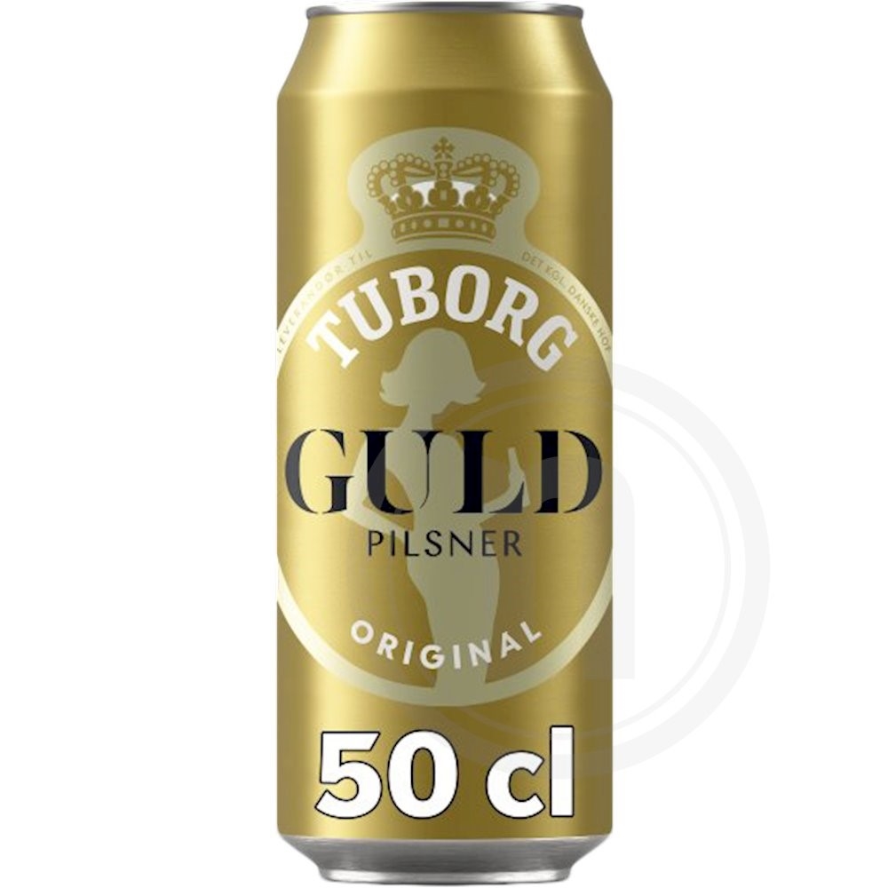 Guld Tuborg (dåse) fra Tuborg – Leveret med nemlig.com