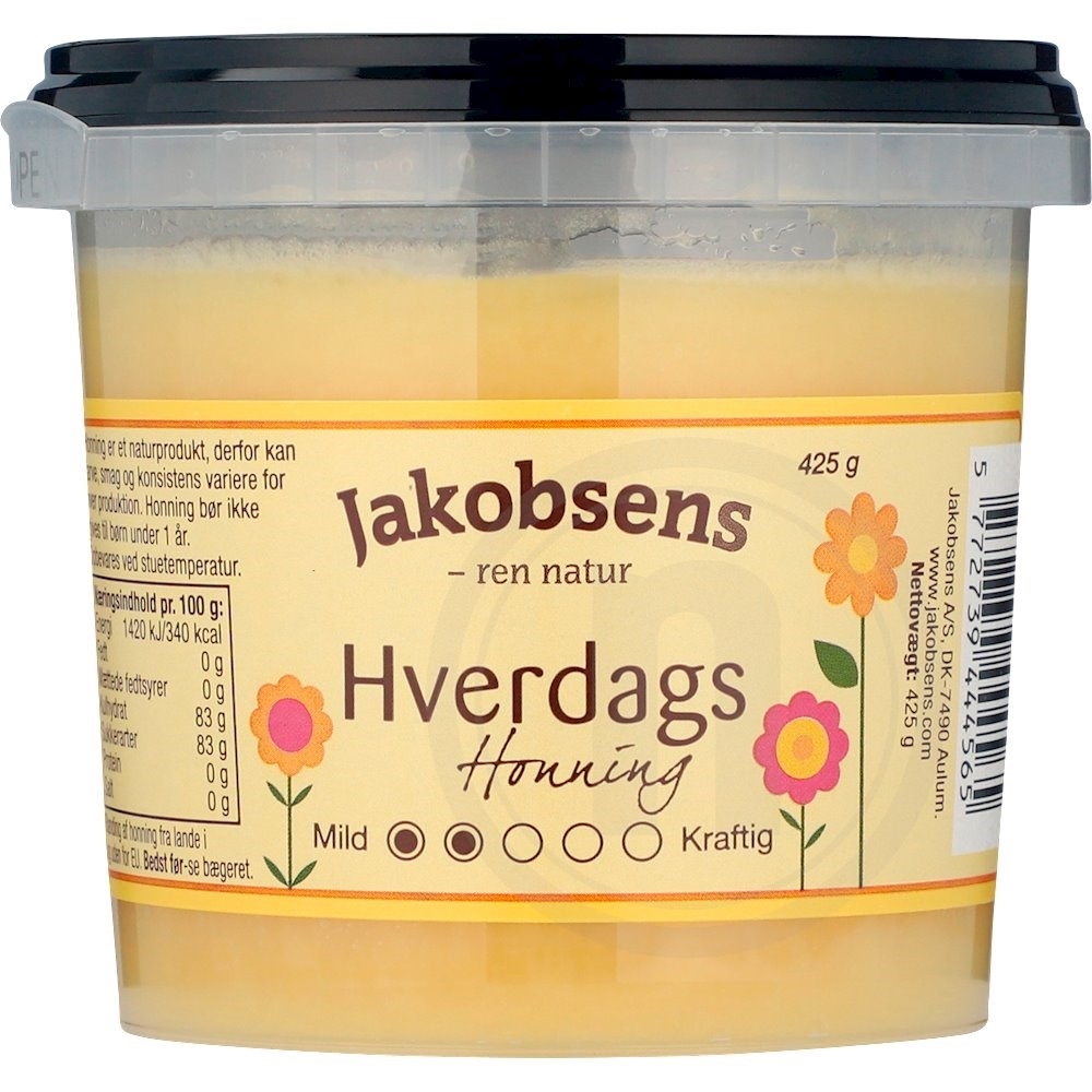 Hverdags honning fra Jakobsens – Leveret med nemlig.com