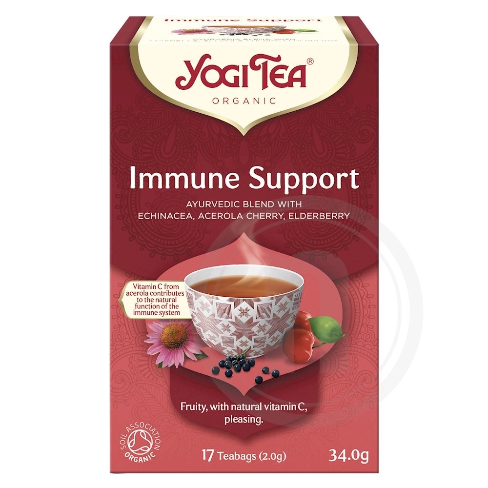 Immune Support te fra Yogi Tea – Leveret med nemlig.com