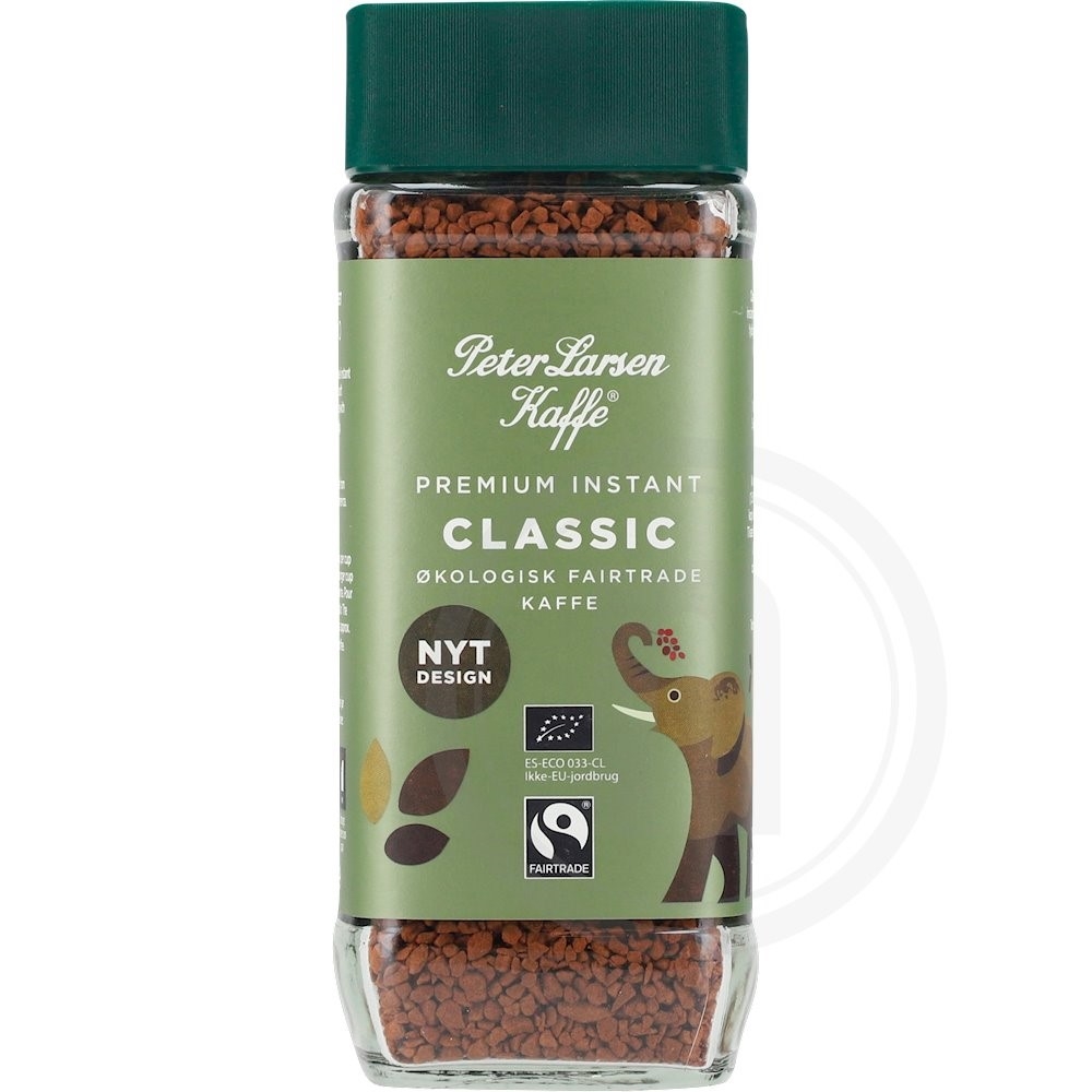 Instant kaffe øko. fra Peter Larsen Kaffe – Leveret med nemlig.com