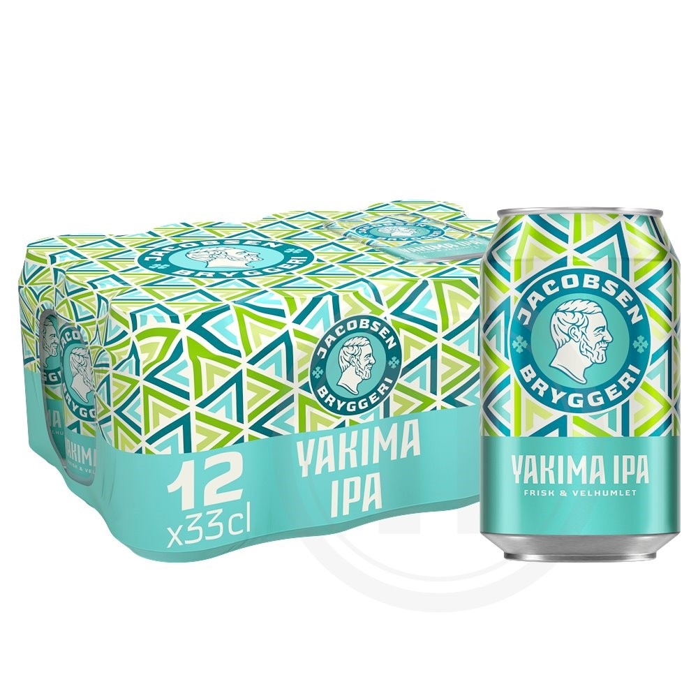 Jacobsen Yakima IPA (dåse) fra Jacobsen – Leveret med nemlig.com