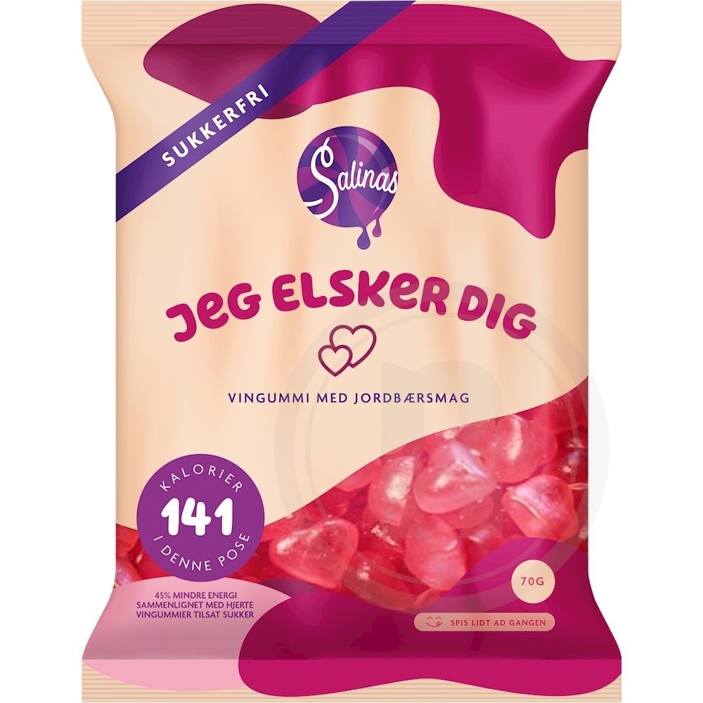 Jeg elsker dig fra Salinas – Leveret med nemlig.com