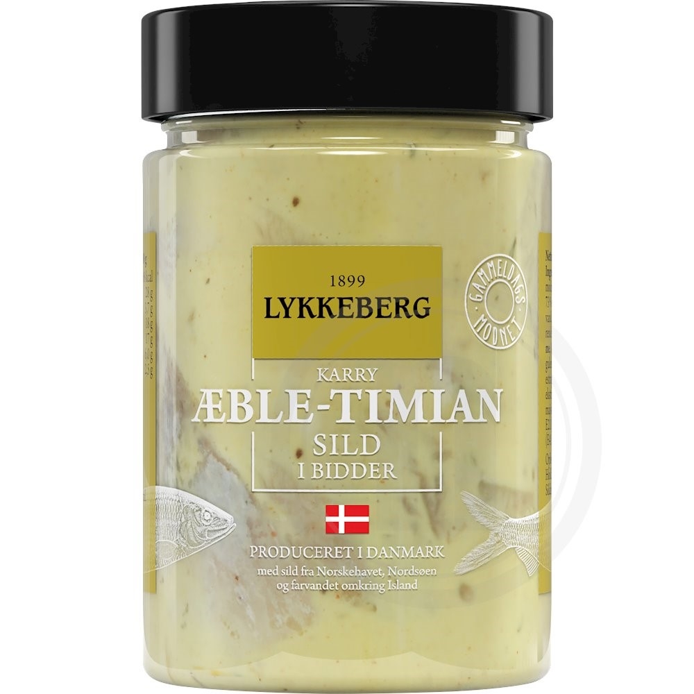 Karrysild m. æble og timian fra Lykkeberg – Leveret med nemlig.com