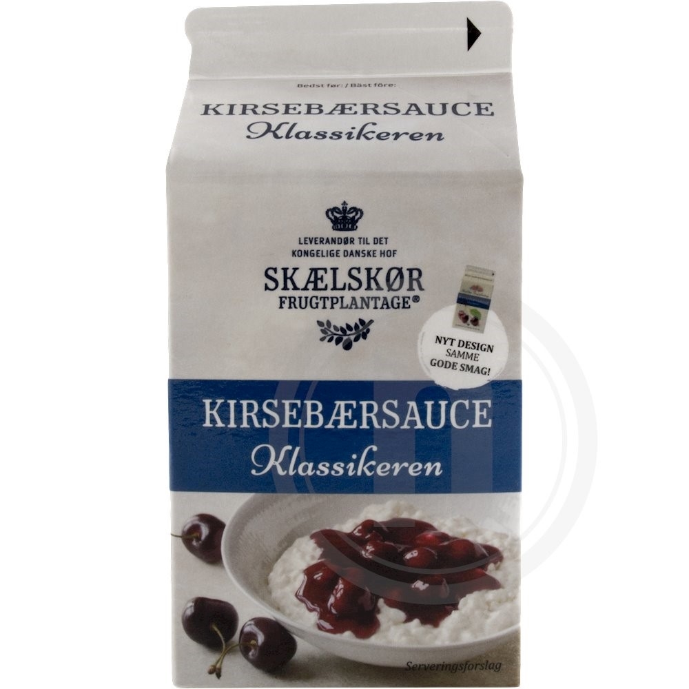 Kirsebærsauce fra Skælskør – Leveret med nemlig.com