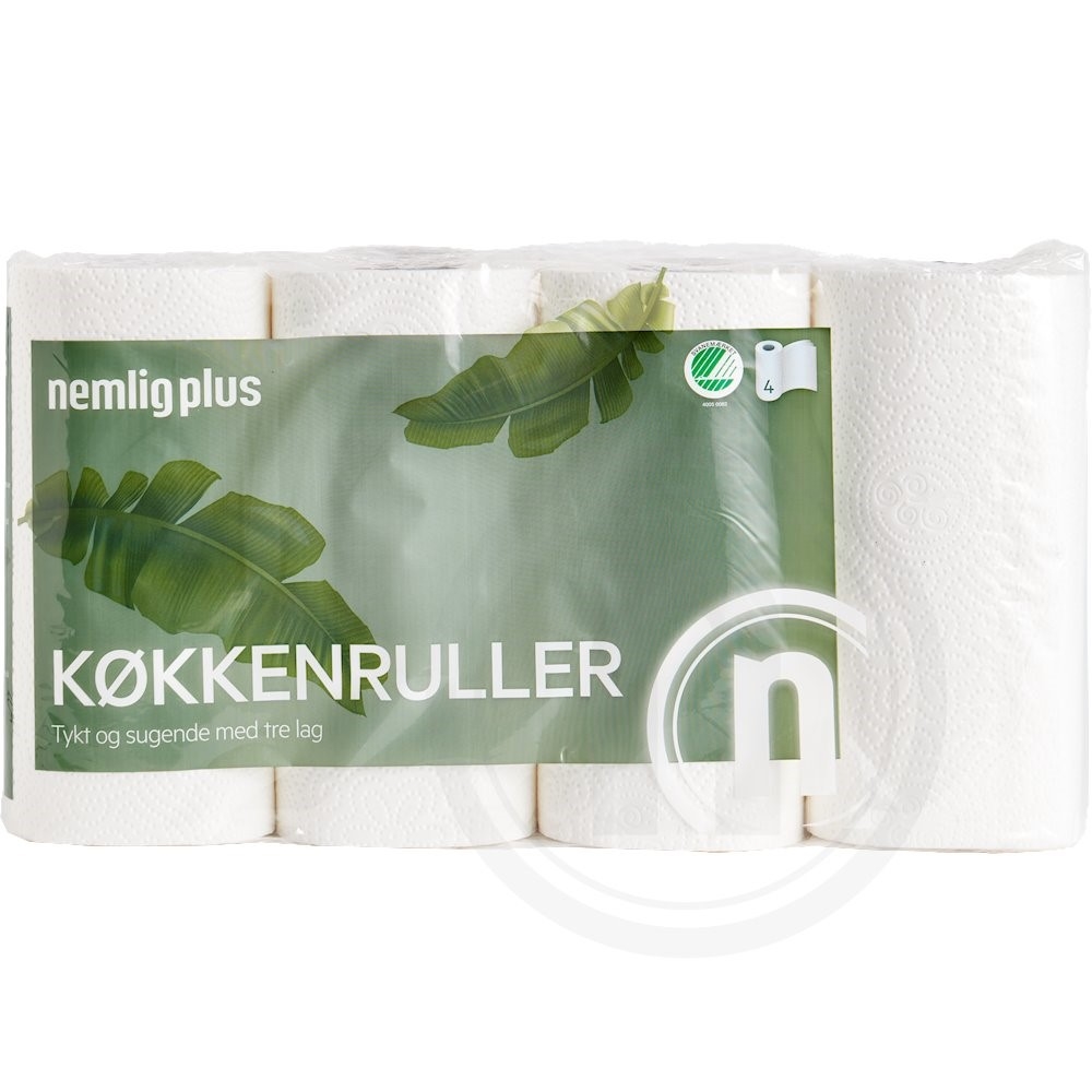 Køkkenrulle fra nemlig plus – Leveret med nemlig.com